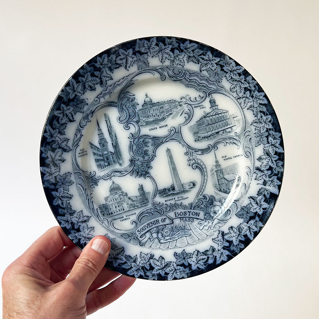 Vintage Boston Souvenir Plate Made in England – PATCH NYC