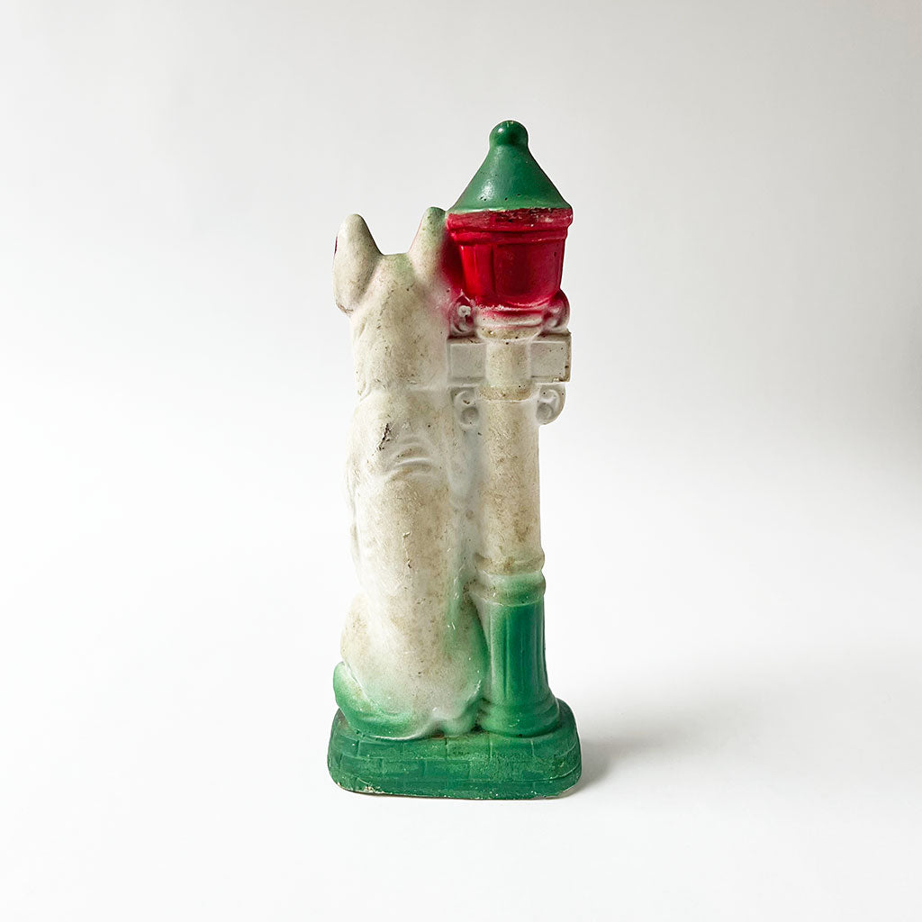 Vintage Chalkware Dog and Lamp Post – PATCH NYC