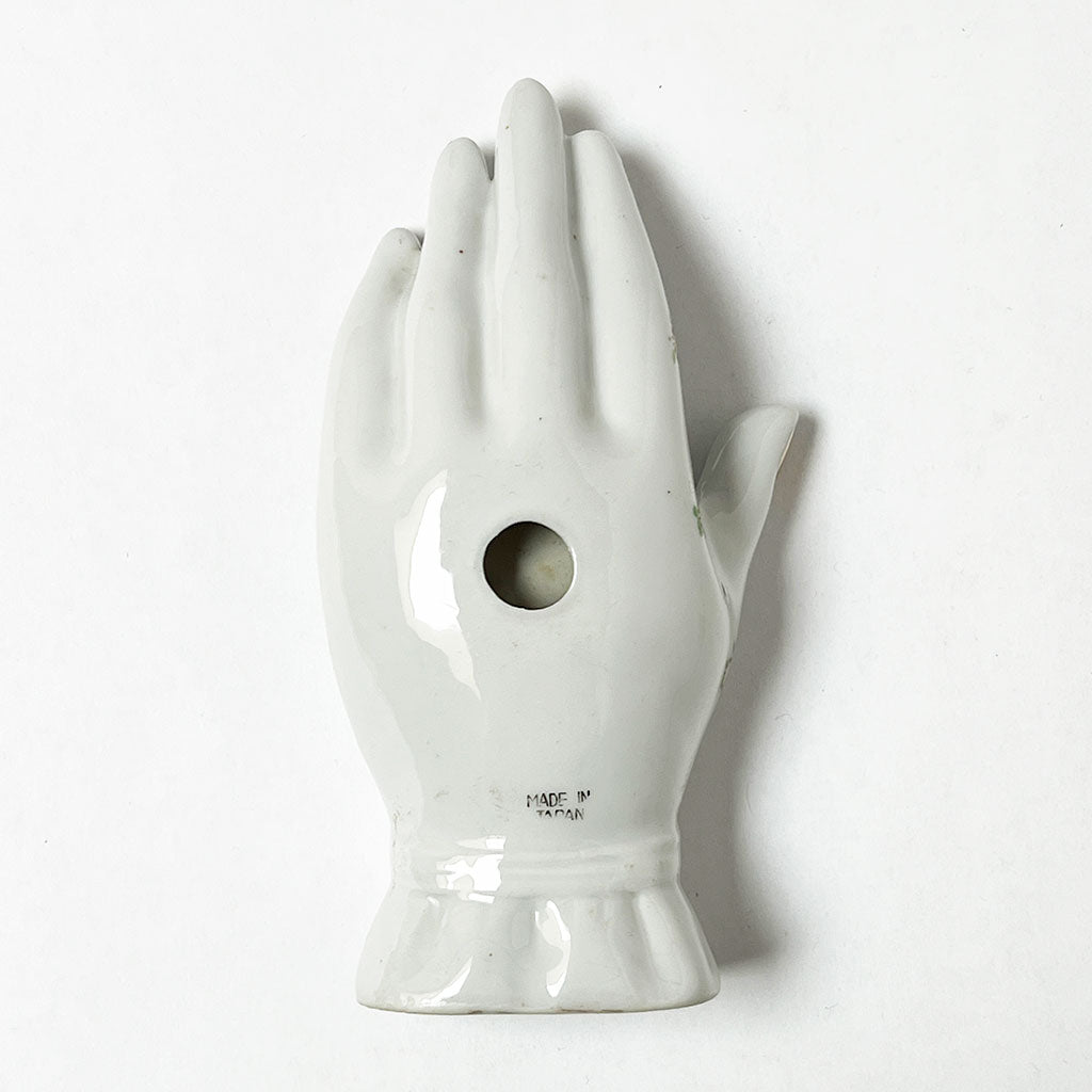 Vintage Large Ceramic Hand with Flowers Made in Japan (3A) – PATCH NYC