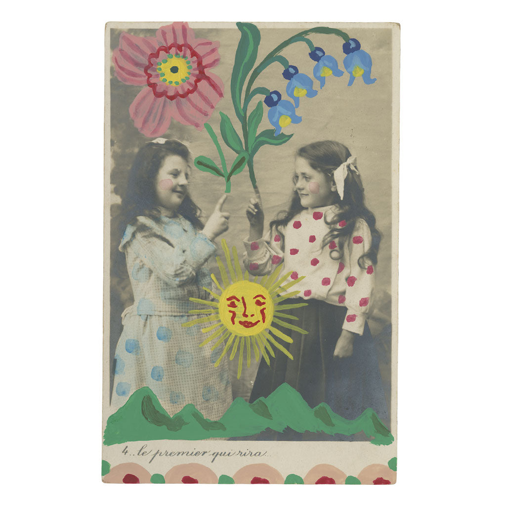 Nathalie Lété: Two Girls, Original Painting – PATCH NYC