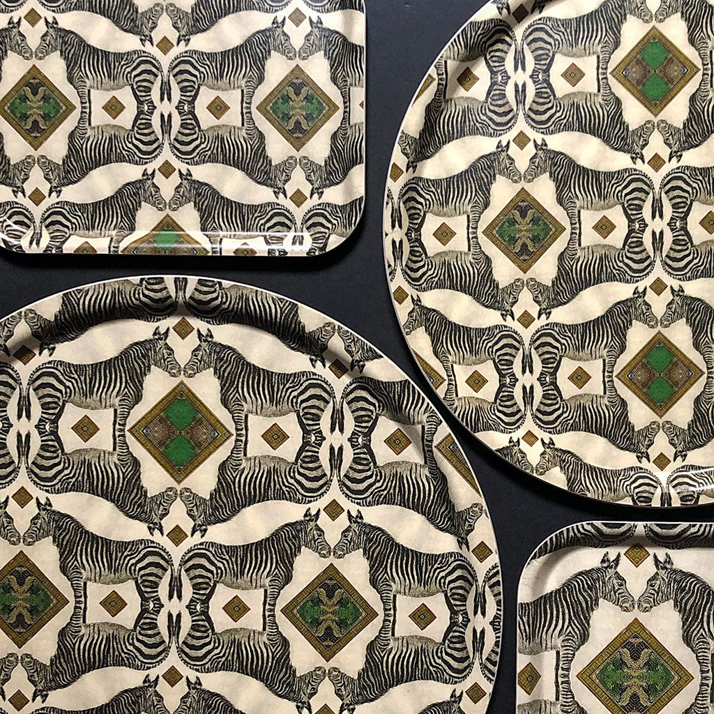 PATCH NYC Zebra Medium Rectangle Tray