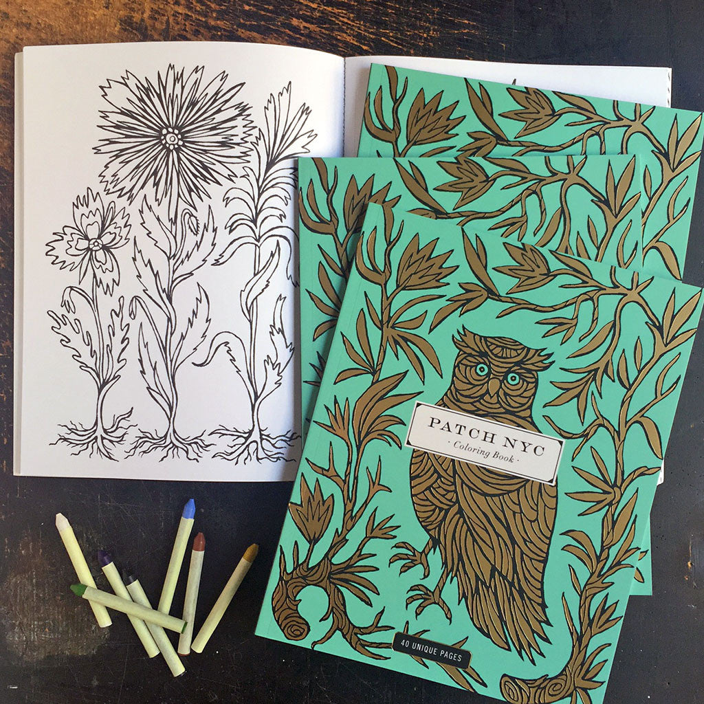 new york coloring book