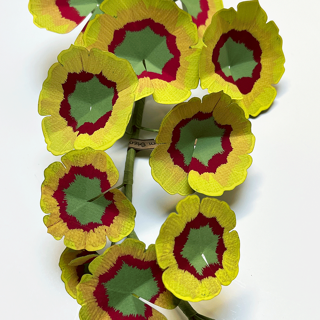 Paper Orange Geranium Stem – PATCH NYC